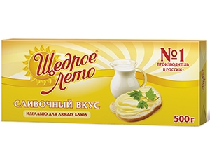 Масло сливочное, маргарин, спред Яблоко